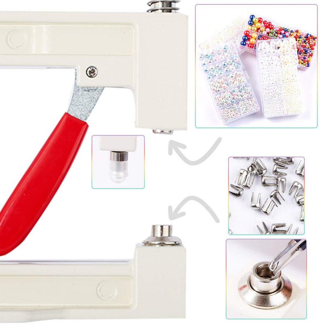 DIY Handmade Pearl Setting Machine