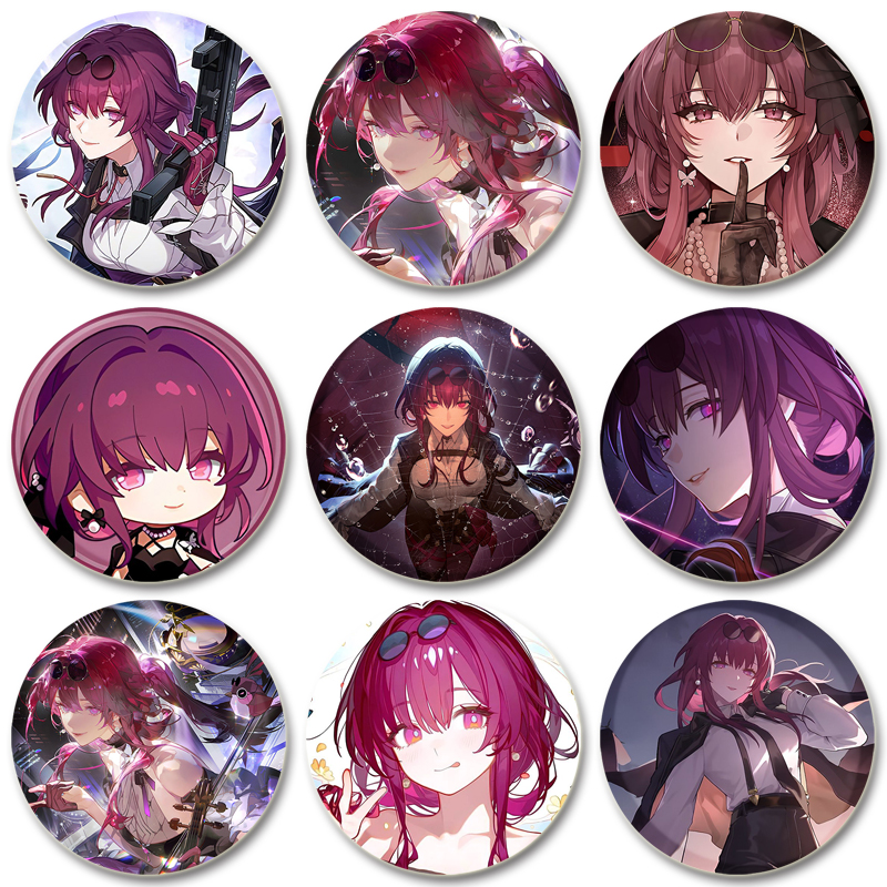 58 mm Honkai Star Rail Pins Kafka Badge