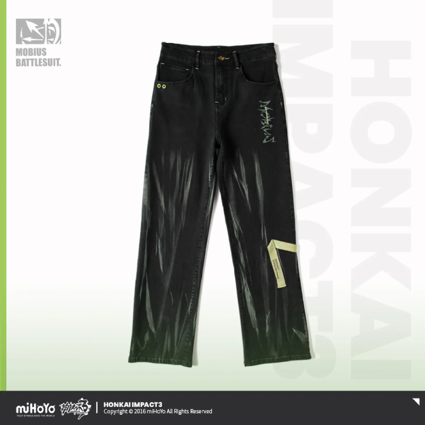 Official Honkai 3d Snake Devourer Theme Jeans