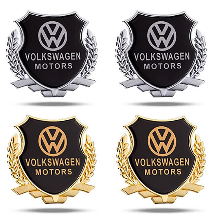3D Car Metal Body Sticker 2PCS