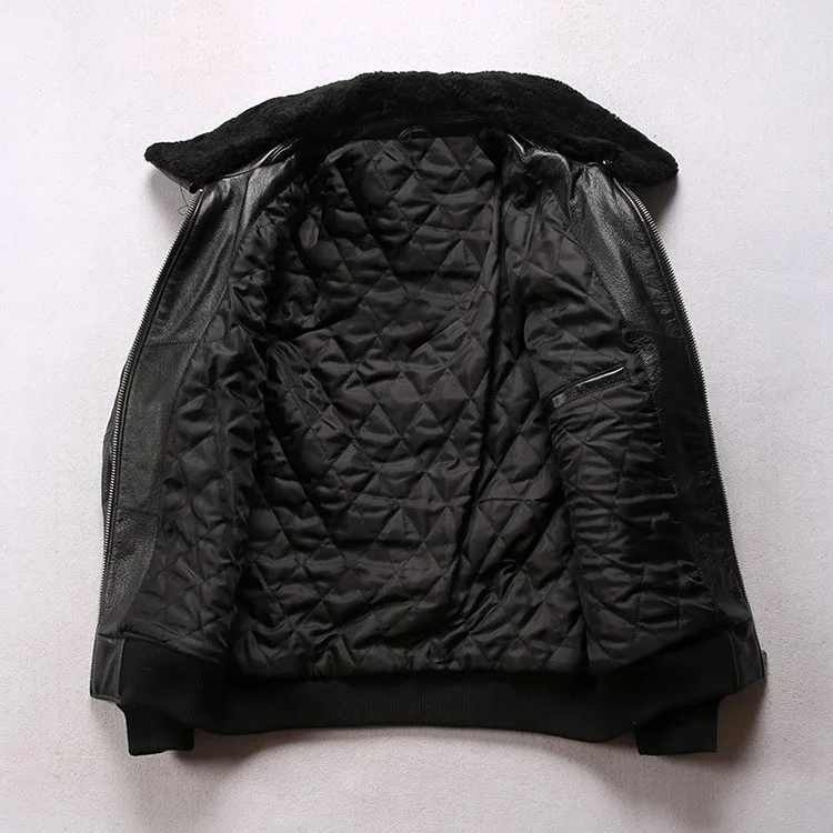 Men's G-1 Leather Flight Suit Leather Jacket