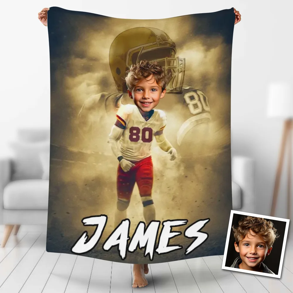 Custom Blankets Personalized Minnesota Vikings Nfl Football Blanket