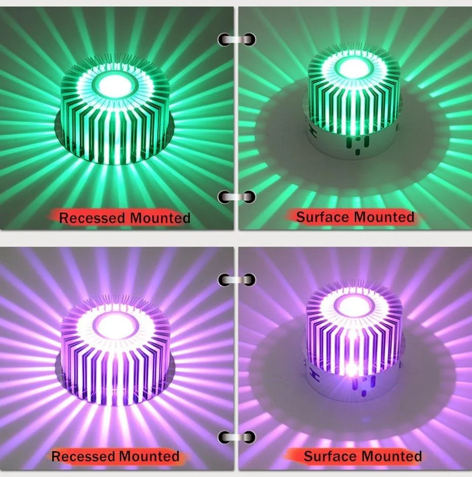 Led lamp Spot led downlight Colorful LED Bulb Spot Light For Living ...