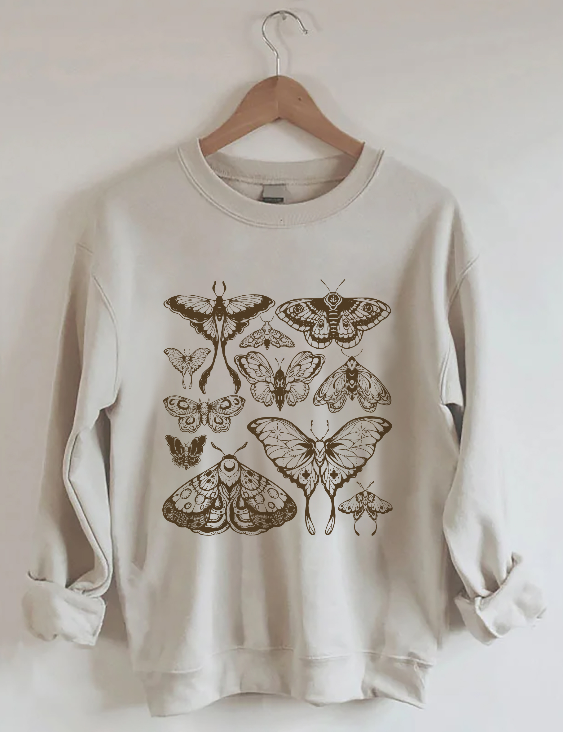 Vintage Butterfly And Moth Sweatshirt