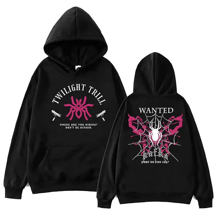 Kafka Themed Honkai Star Rail Hoodie Unisex