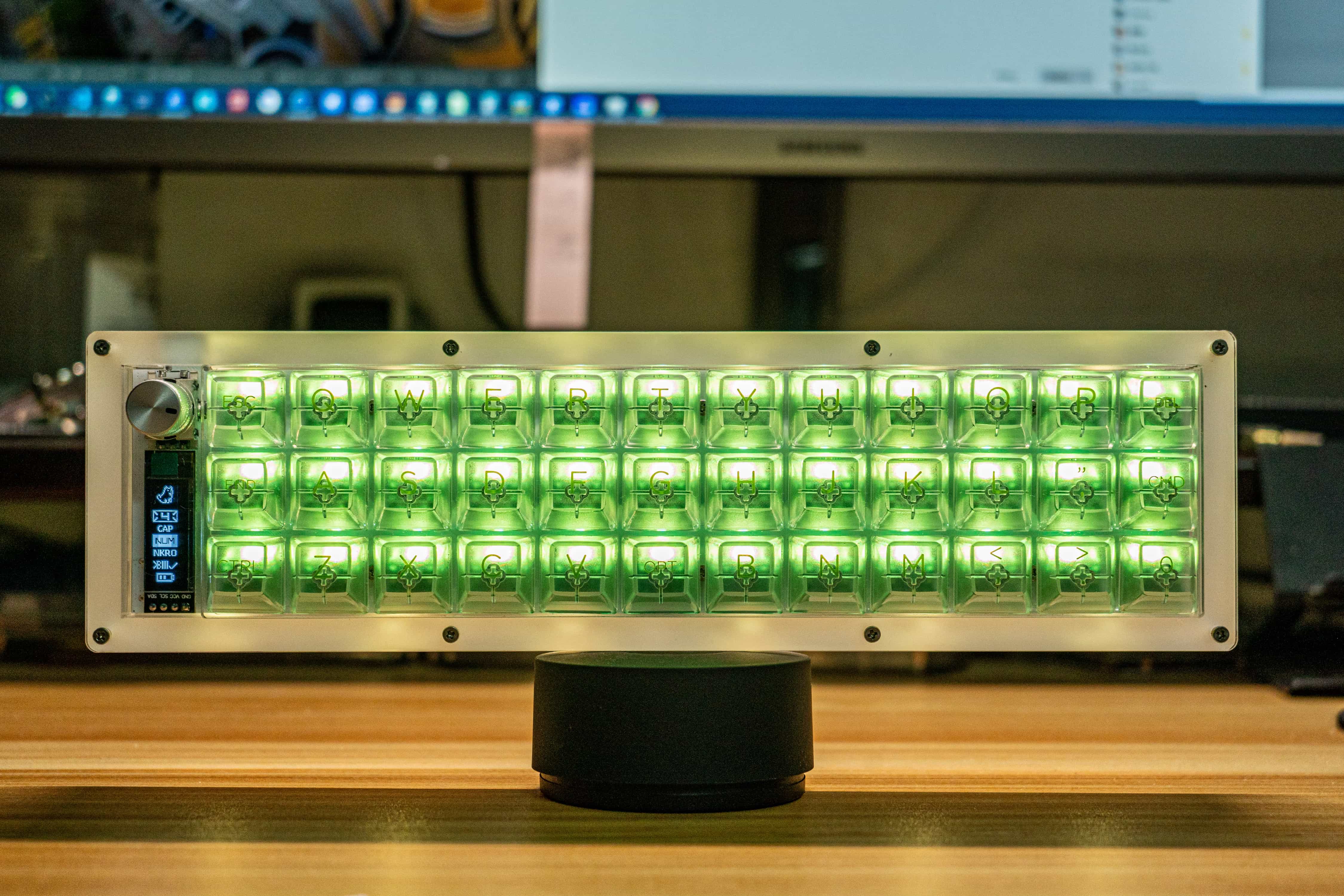 IF36R2 RGB Mechanical Keyboard Support Bluetooth/2.4G/USB VIAL Programmable