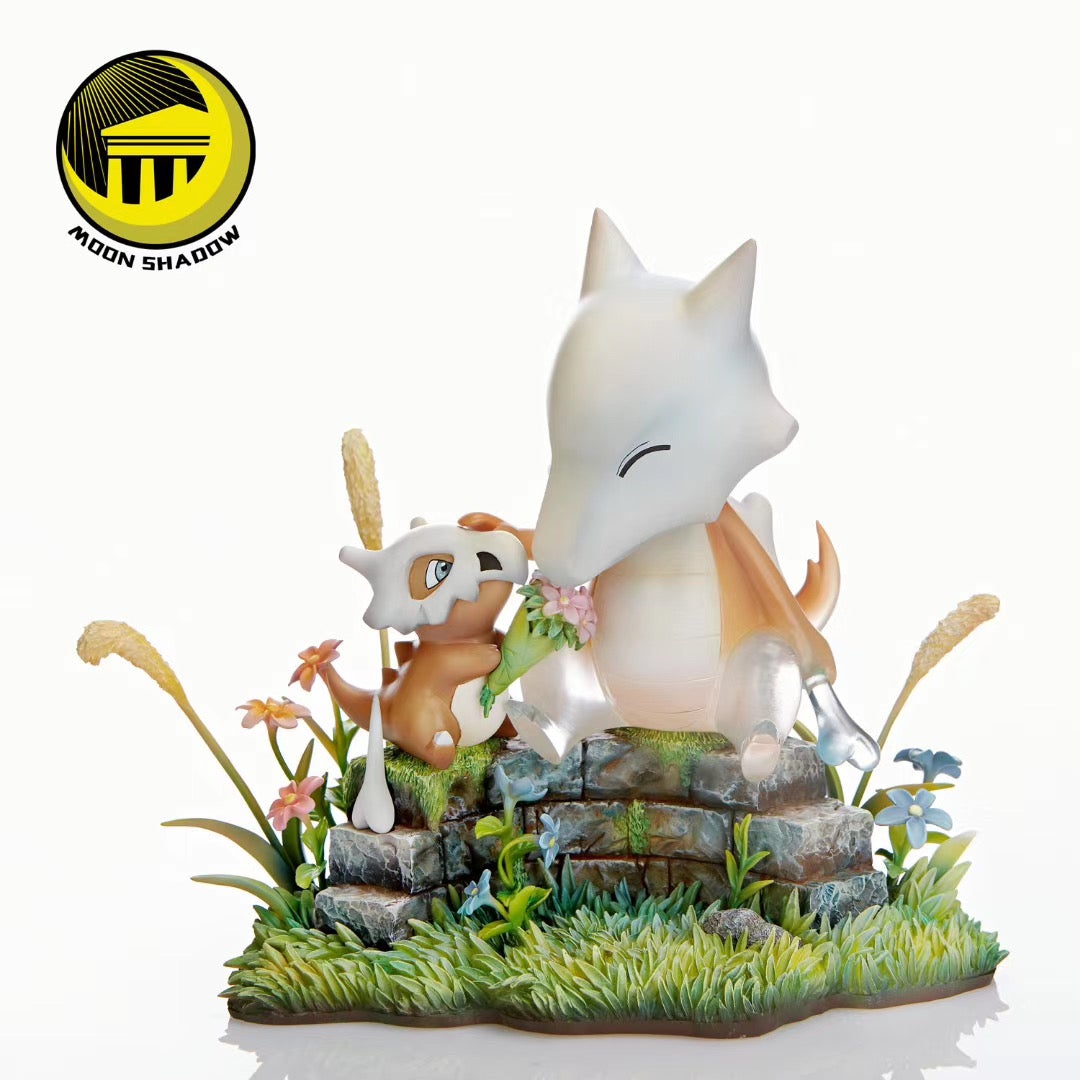 Cubone & Marowak - Pokemon Resin Statue - Moon shadow Studios [In Stock]