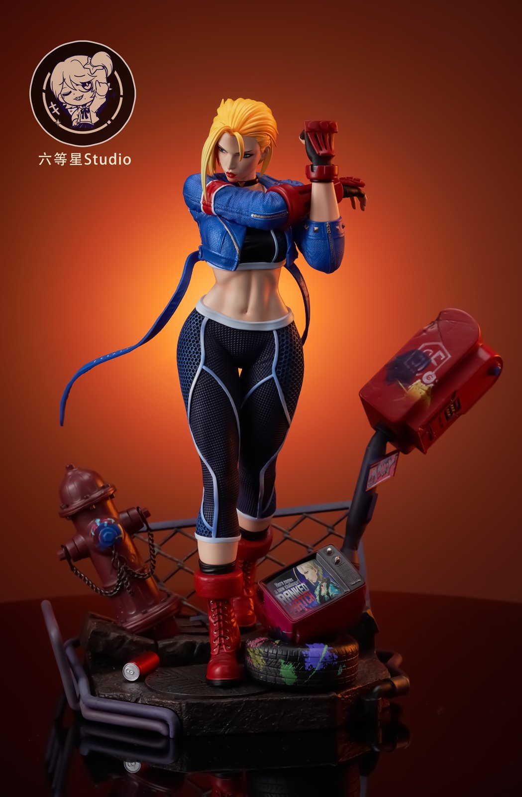 1/6 Scale Killer Bee Cammy White - Street Fighter Resin Statue - LDX ...