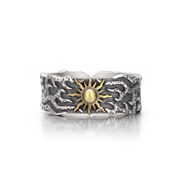 Sterling Silver Helios Ring