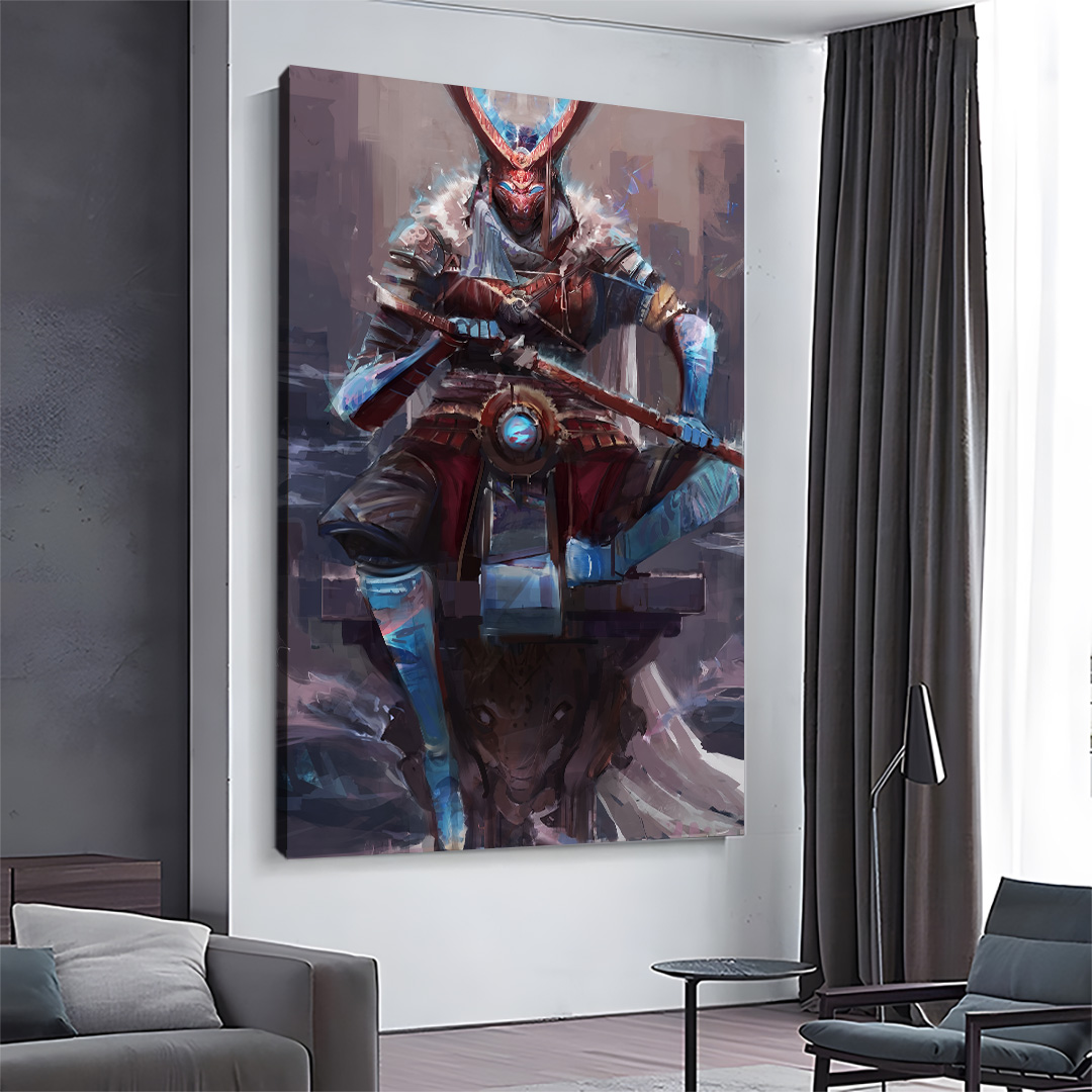 The Samurai Oil Painting Canvas Wall Art