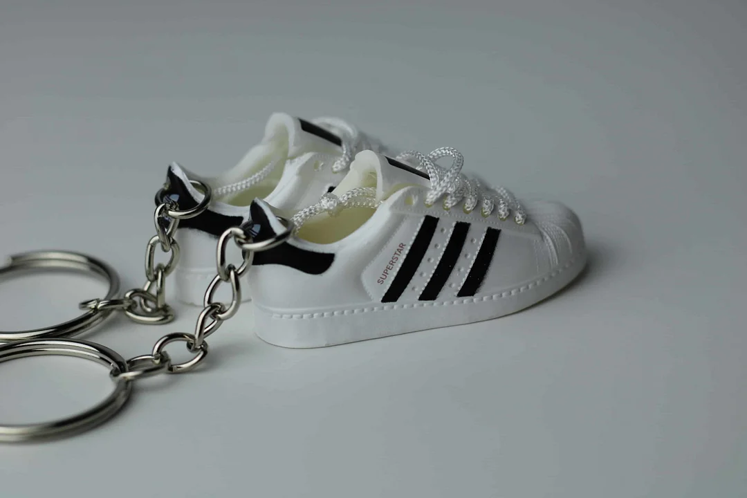 Adidas "Superstar" Run DMC -Sneakers 3D Keychain