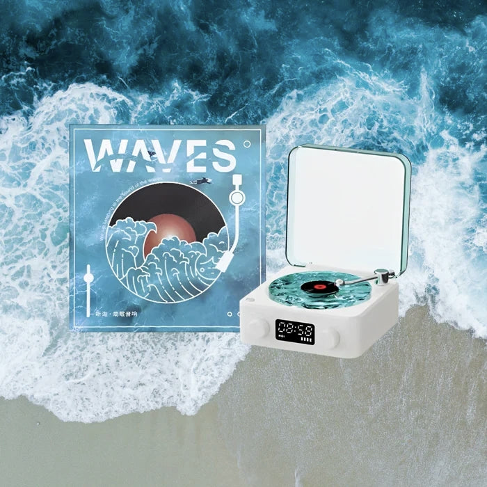 Wave Music Player Bluetooth Record Player -Free Shipping
