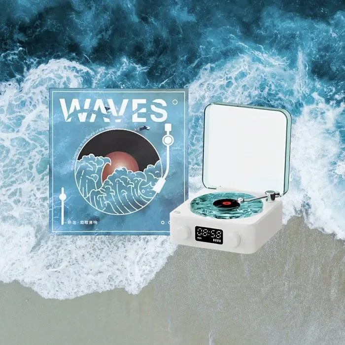 Wave Music Player Bluetooth Record Player -Free Shipping