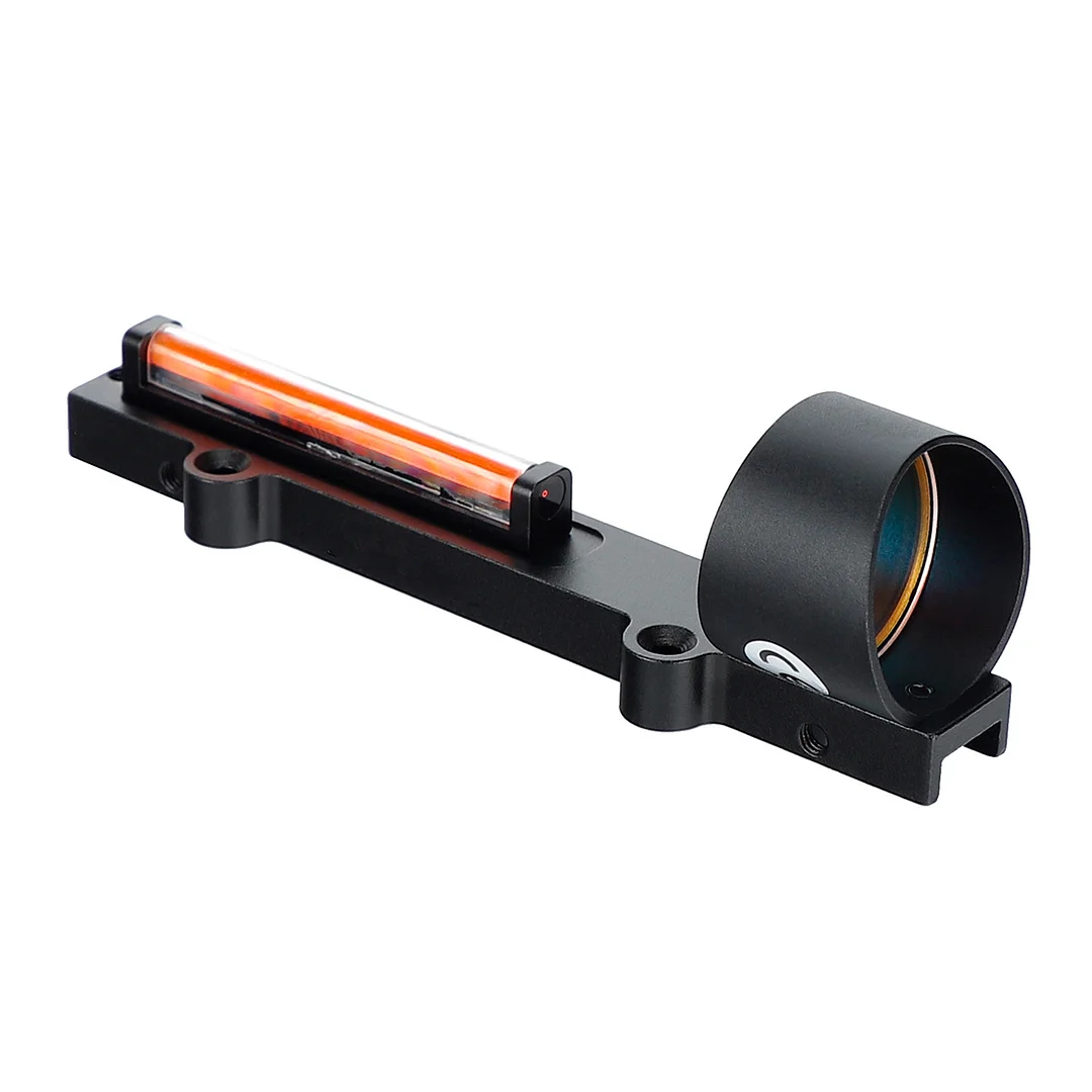 ohhunt® Red Dot Sight With Fiber Pin Onto Ventilated Rib For Shotgun ...