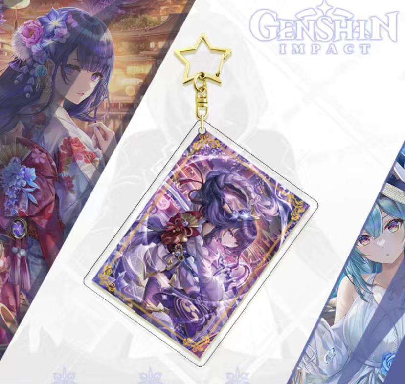 Genshin Toys Genshin Characters Keychains