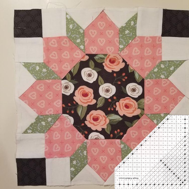 Simple Folded Corner Ruler - With Instructions