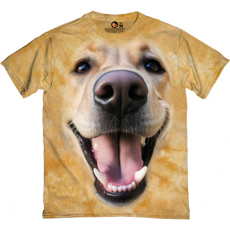 LAUGHING YELLOW LAB T-SHIRT