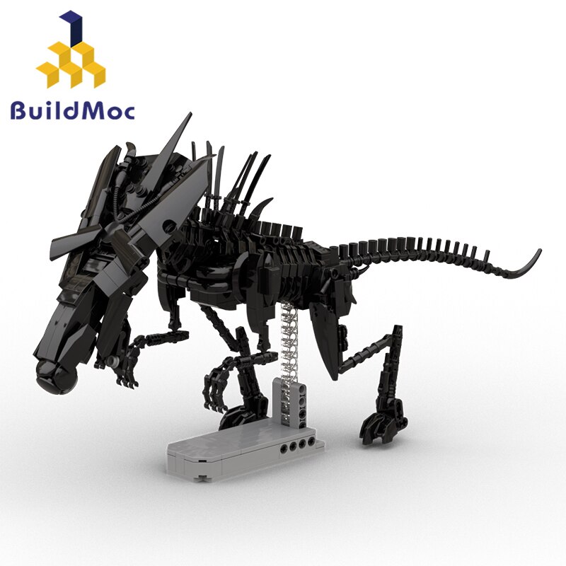 Mecha Queen Monster Empress Facehuggers BuildMoc Aliens Predator Animal