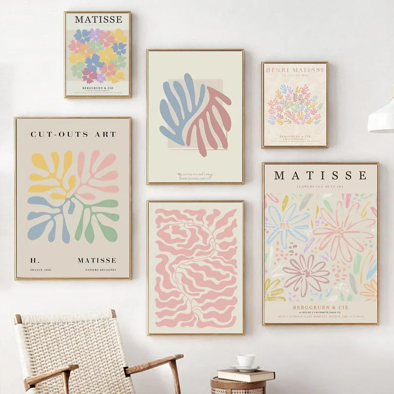 Nigikala Poster Abstract Canvas Painting Aesthetic Room Decor Wall Art ...