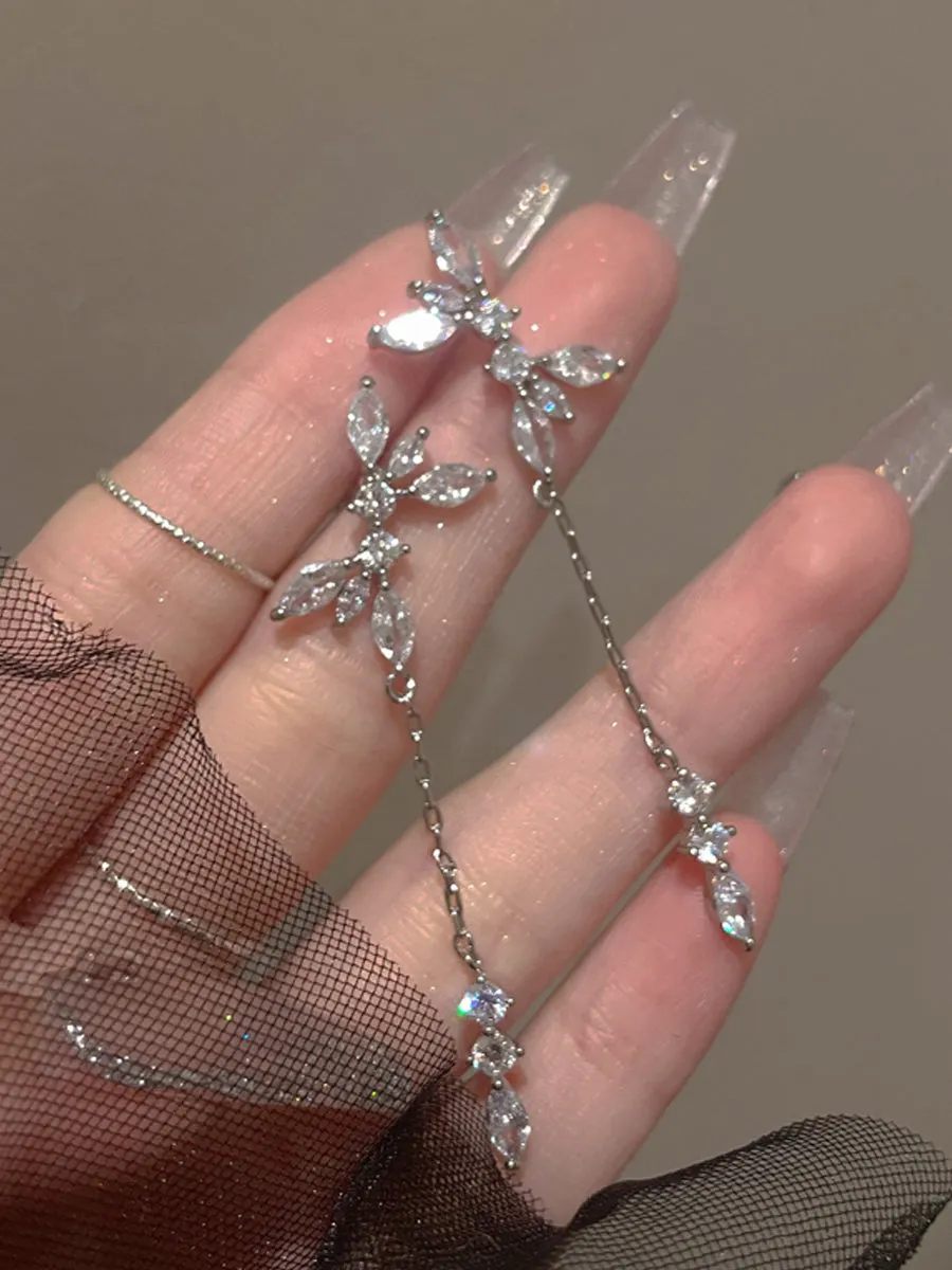 Fantasy Butterfly Drop Earring