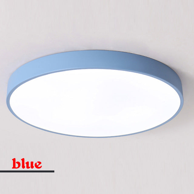 ltra-thin LED Ceiling Lamp Living Room Lighting Remote Control Simple ...