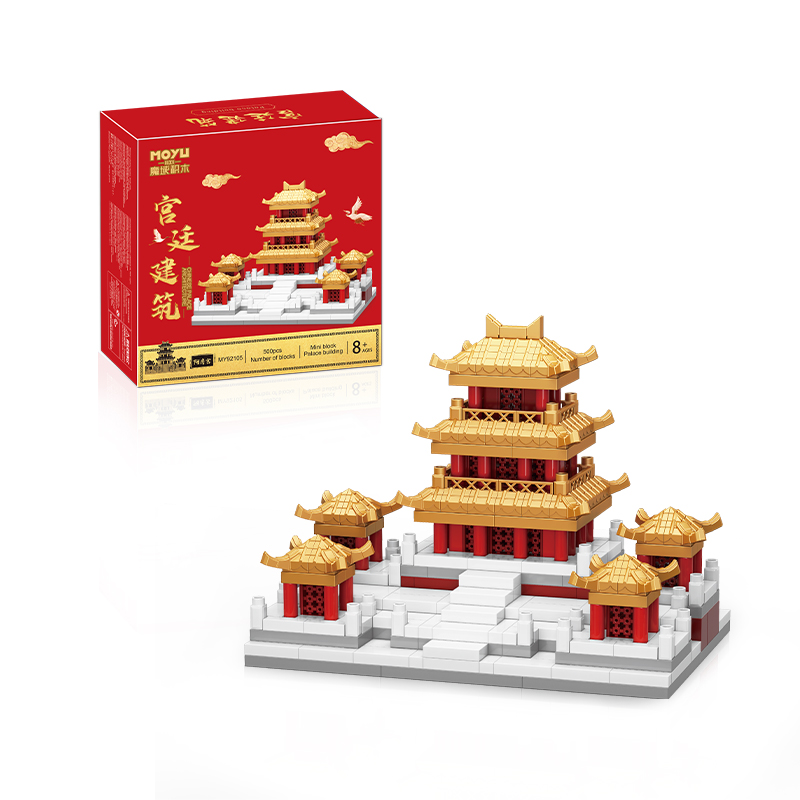 MOYU building block ancient buildings: Chinese ancient buildings and ...
