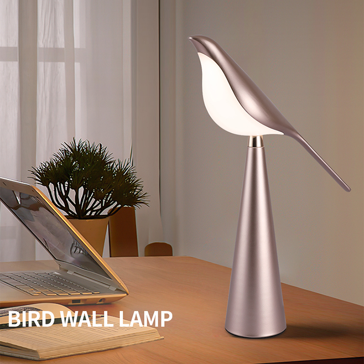 Creative Bird Table Lamp - Three Tone Dimmable Decoration Light