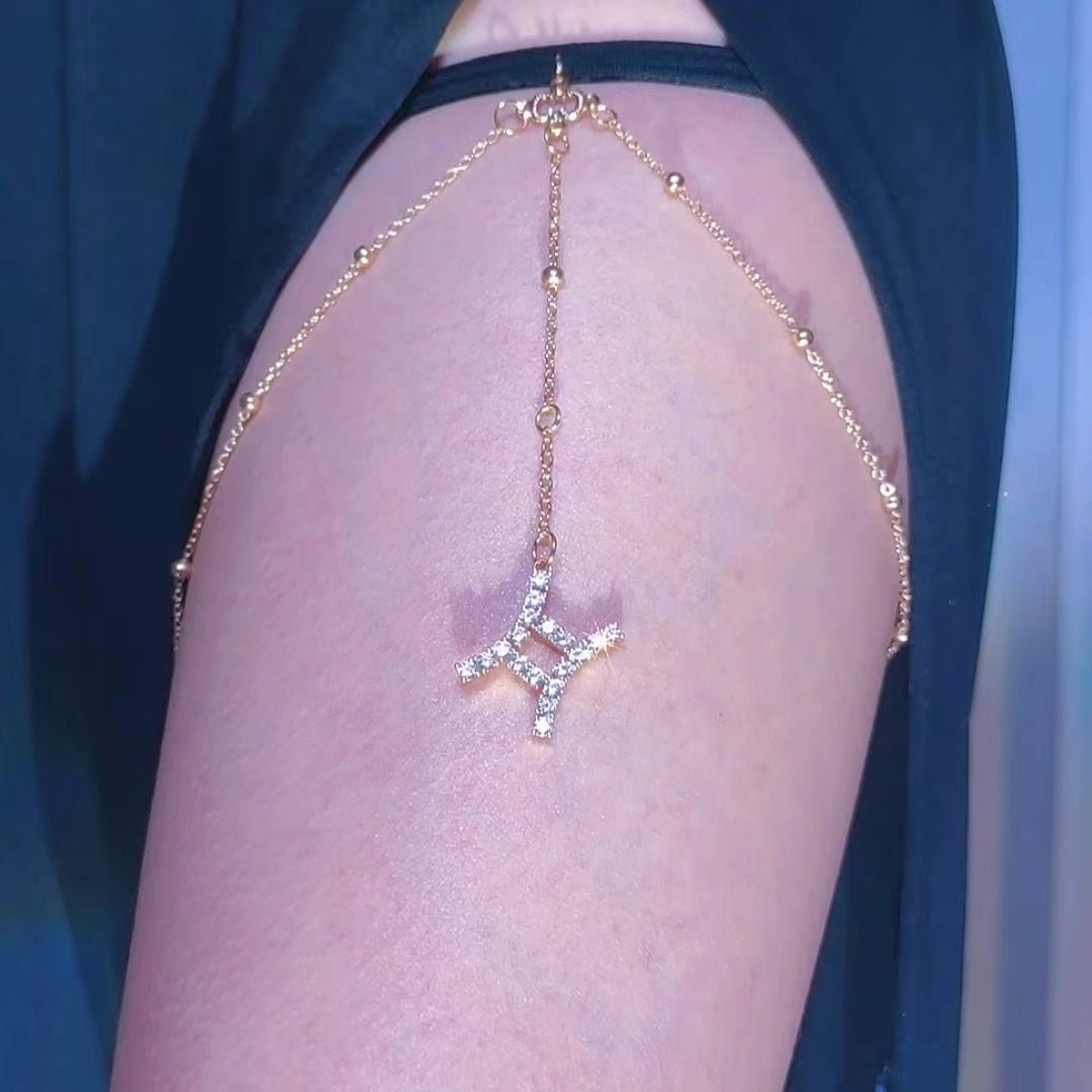 ZODIAC SIGN LEG CHAIN ZODIAC SIGN LEG CHAIN