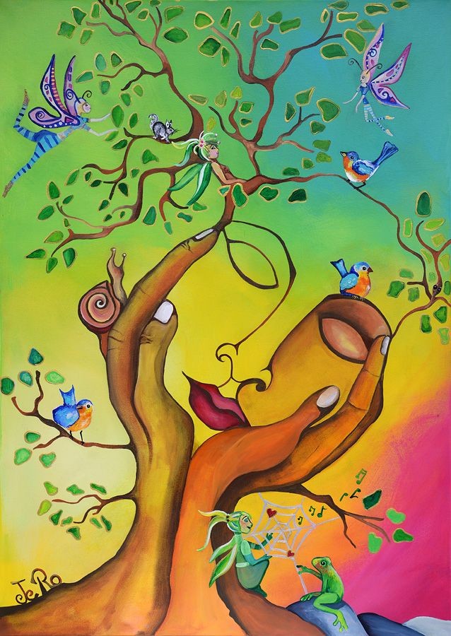 Diamond Painting - Abstract Art Tree