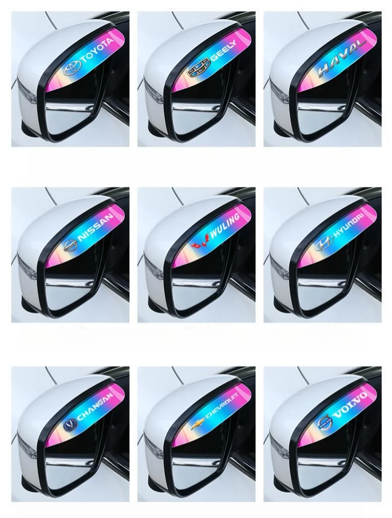 🔥Hot Selling🔥Exclusive Logo🔥 Car Rear View Mirror Eyebrow
