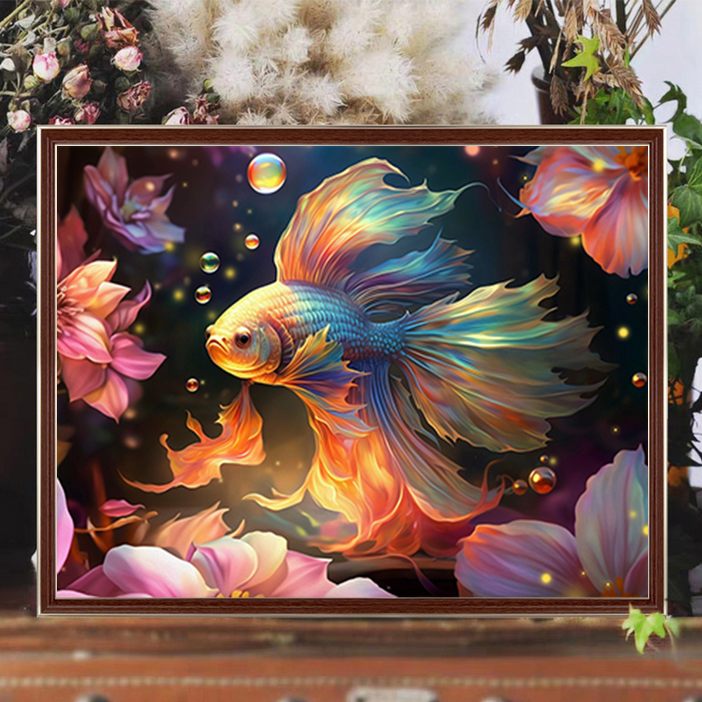 Sea Flower Betta Fish-Full Round Drill(50*40)