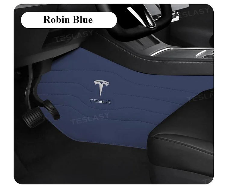 TESLASY Model 3/Y/Model 3 Highland Center Console Nappa Leather Side ...
