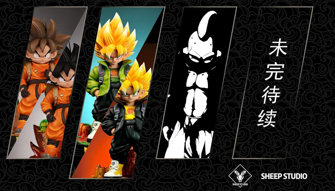 Chibi Ver. Super Saiyan Son Goku with LED - Dragon Ball Resin Statue ...