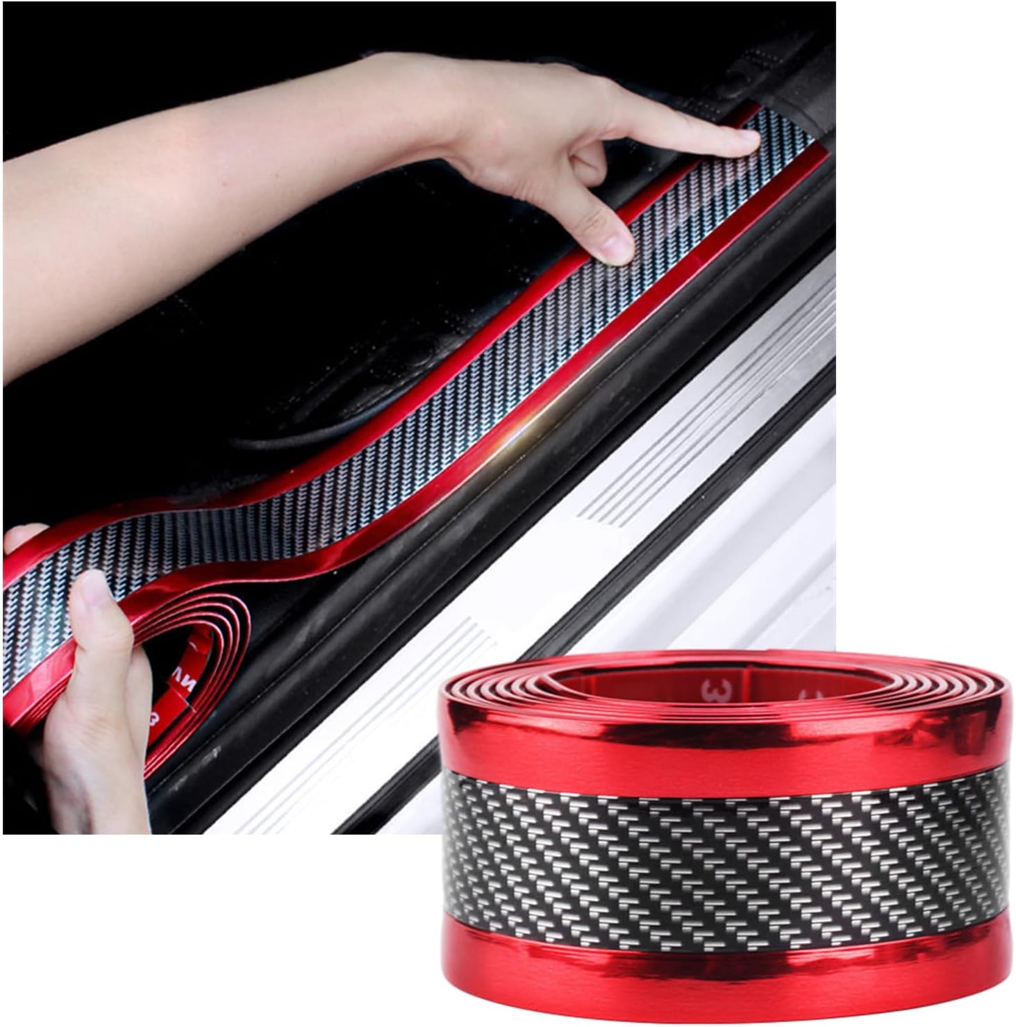Car Door Edge Entry Guards, Anti-Collision Scratch Cover Strip Sticker ...