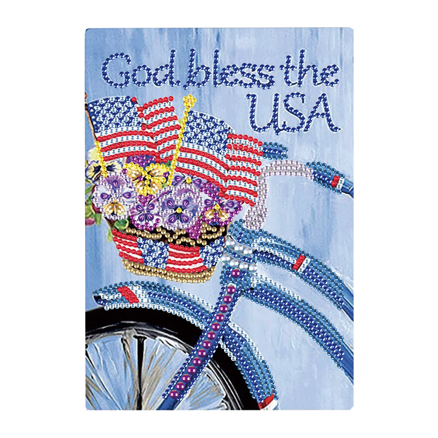 A5 5D Notebook DIY Special Shape Rhinestone Diary Book | Flower