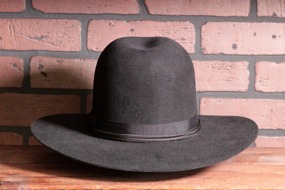 Classic Model Cavalry Hat Black,Confederate Officer Hat