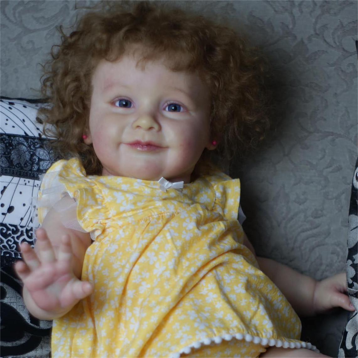 [Reborn Baby Girl] 20" Lifelike Awake Toddler Yewum Handsome Reborn ...