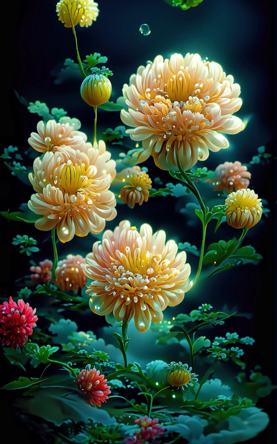 Diamond Painting - Flowers