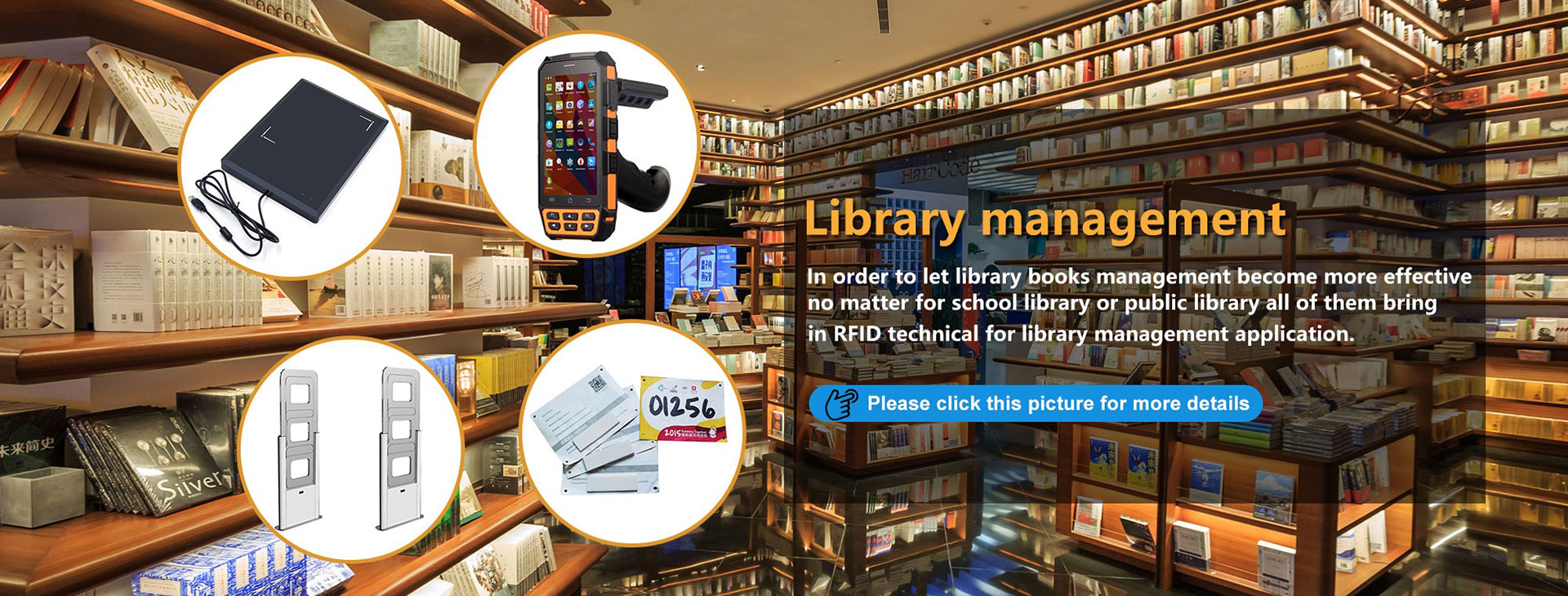 RFID technology turns the library into a smart space