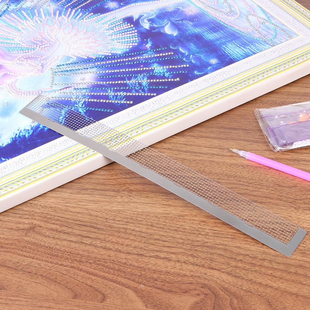 880 Holes Round Diamond Drawing Ruler Dot Drill Magic Tool Mesh Ruler Tools