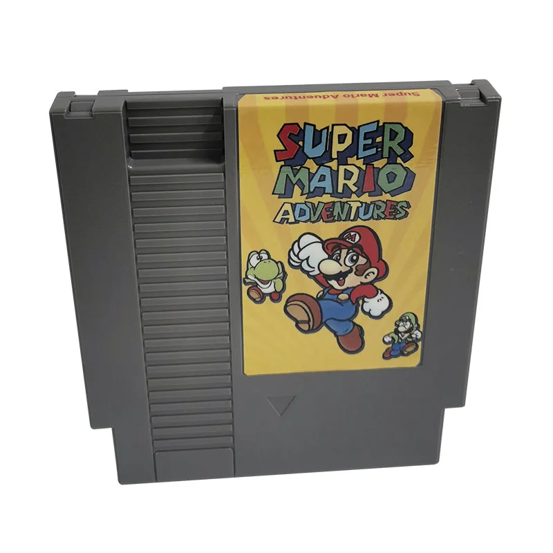 8 Bit NES Game Card - Super Mario Aduentures - NES Games Cartridge ...