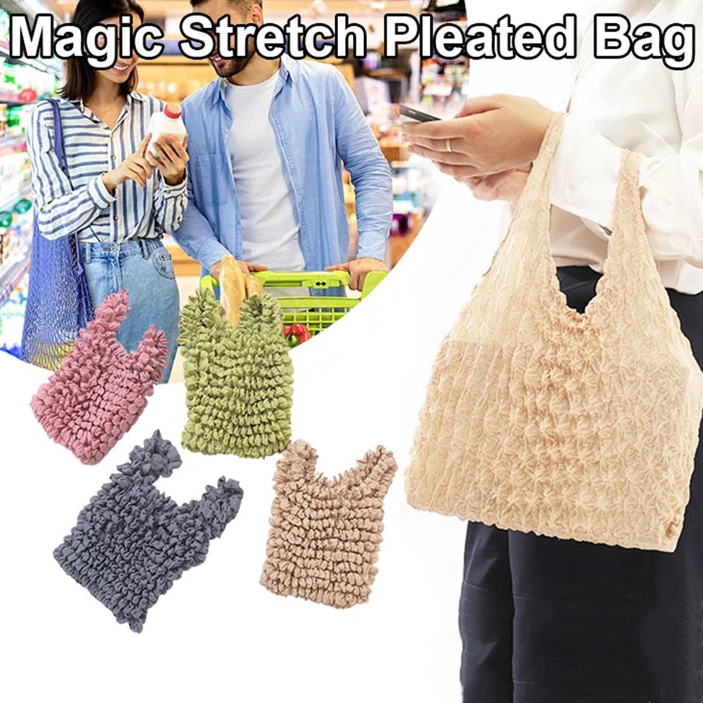 [🔥Buy 2 get 1 free (3PCS)🔥]Magic stretch bag pleated bag
