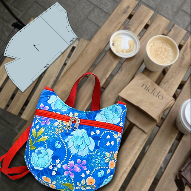 DIY Satchel Bag Sewing Template & Instructions
