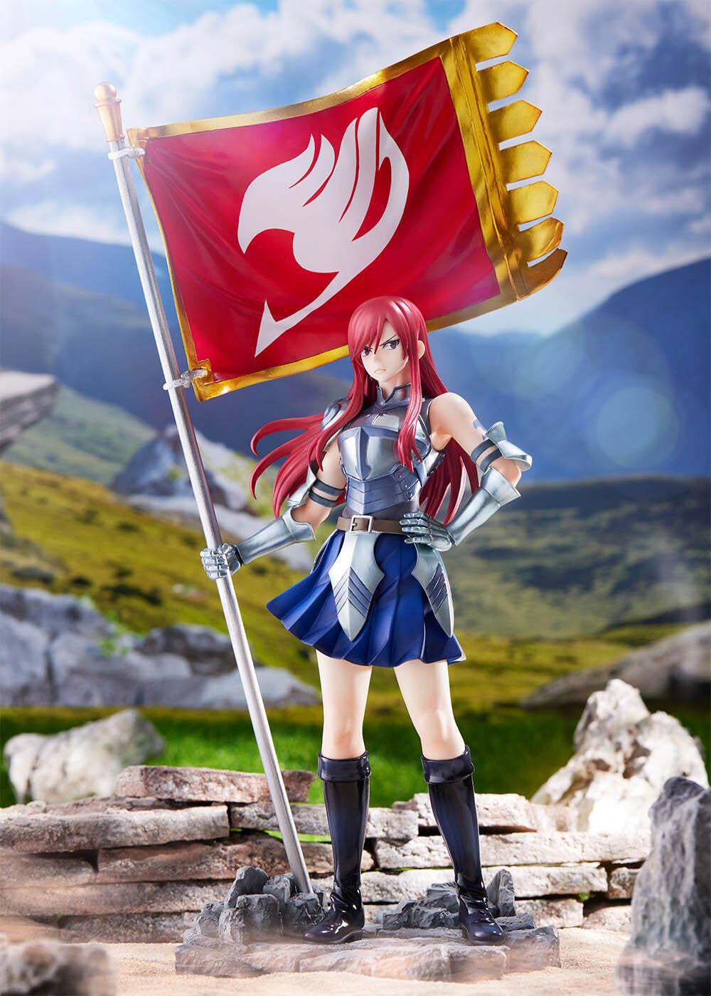 1/8 Scale Erza Scarlet - Fairy Tail Official Statue - Bell Fine [In Stock]