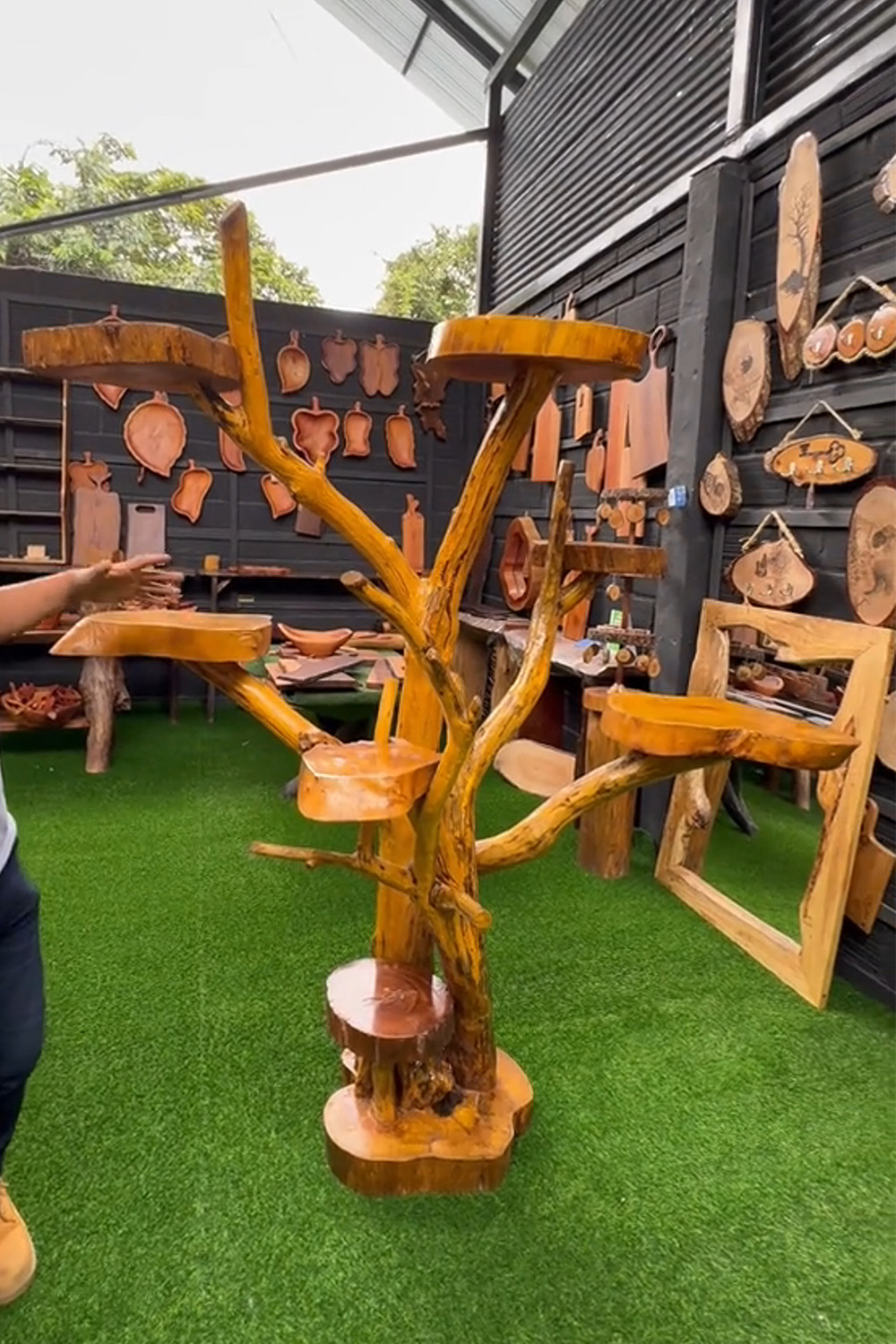 Original Material Multi-layer Tree-Shaped Rack