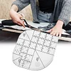 Curved Corner Cutter Quilt Ruler Non-Slip Acrylic Quilting Rulers ...