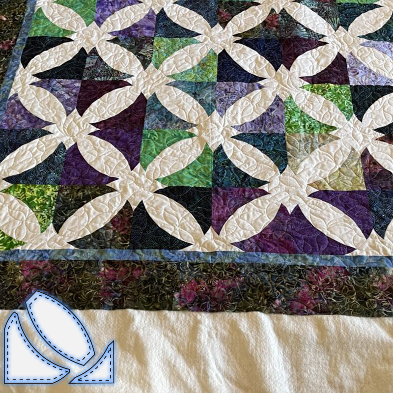 Victor s Bouquet Quilt Template Set With Instructions