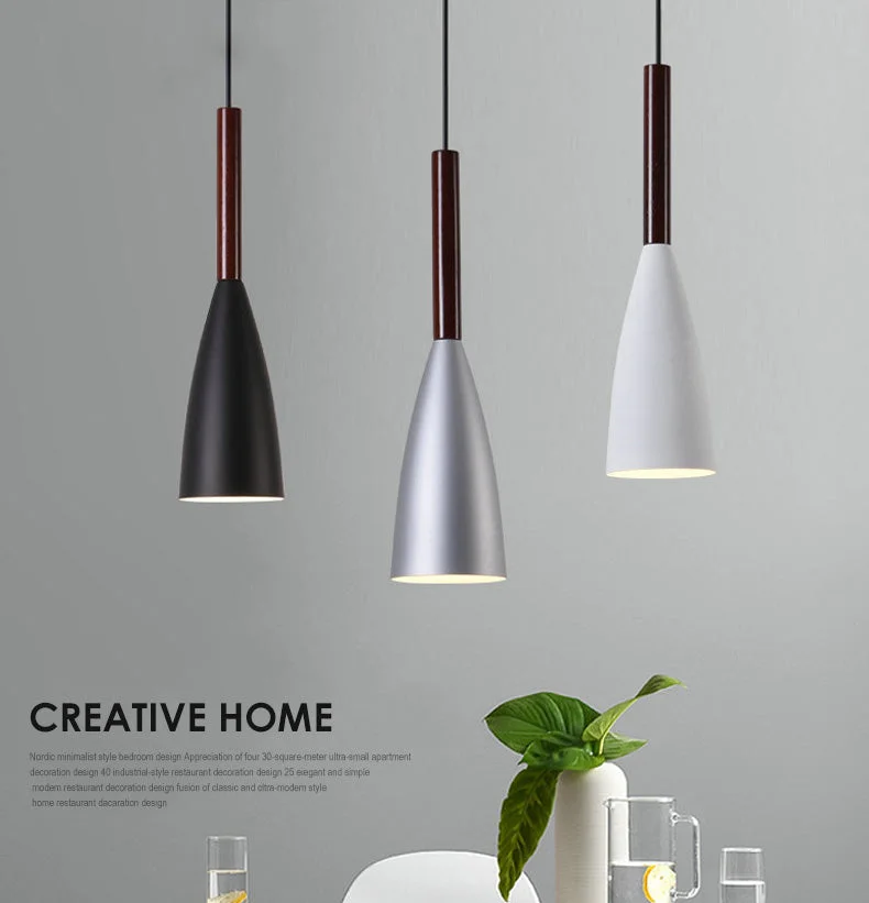 Modern Pendant Light Nordic Lamp Loft Hanglamp Living Room Kitchen ...