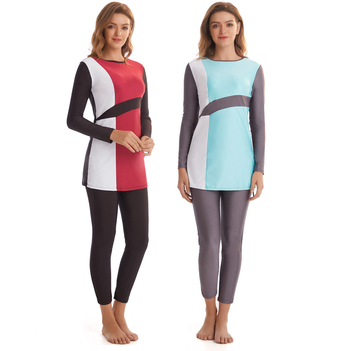 Burkini Modest Swimwear Muslim Swimsuits Hijab Halal Burqini Islamic ...