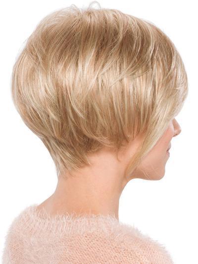 Women's Golden BOBO Short Straight Wig